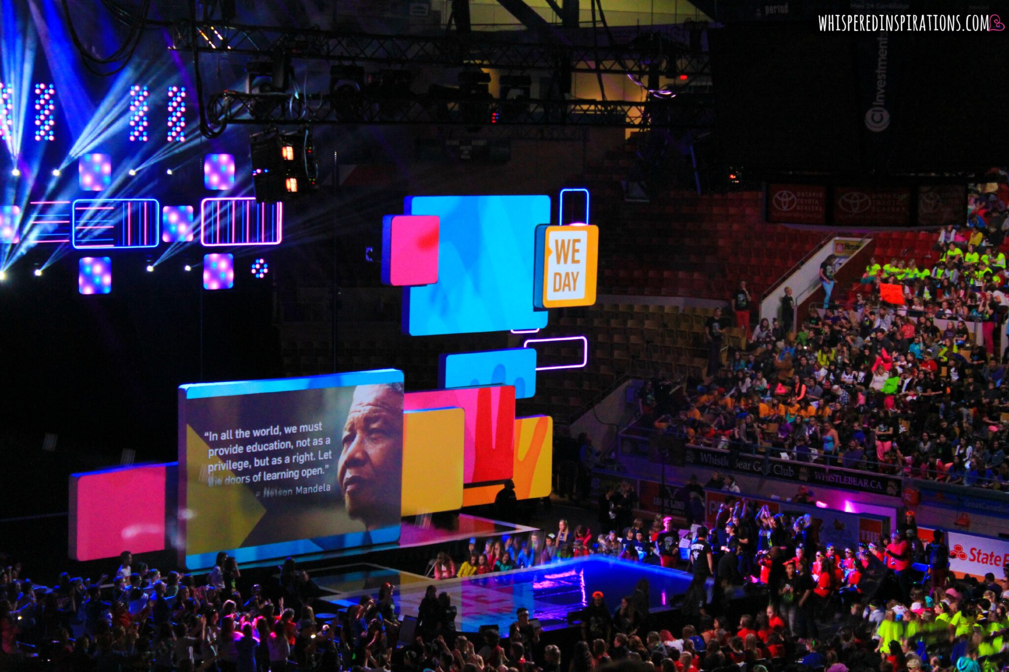 We Day Waterloo with @TELUS: Impassioned, Inspired and Motivated to Be ...