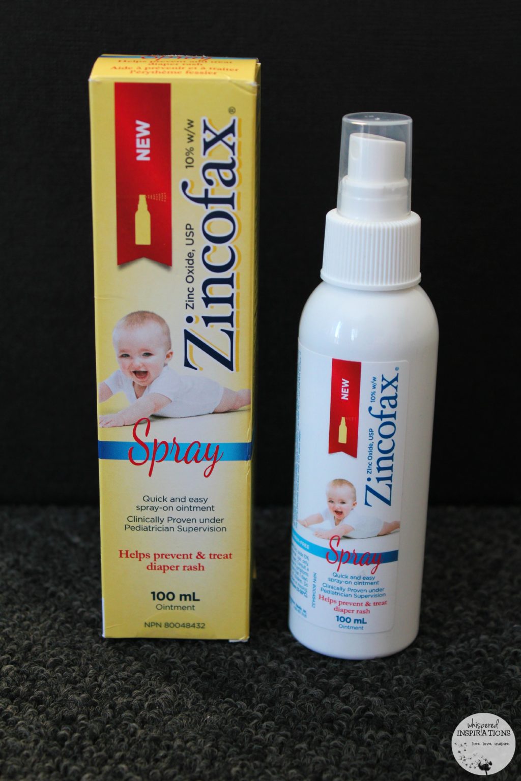 Zincofax Spray: Helps Prevent & Treat Diaper Rash with A Quick & Easy ...