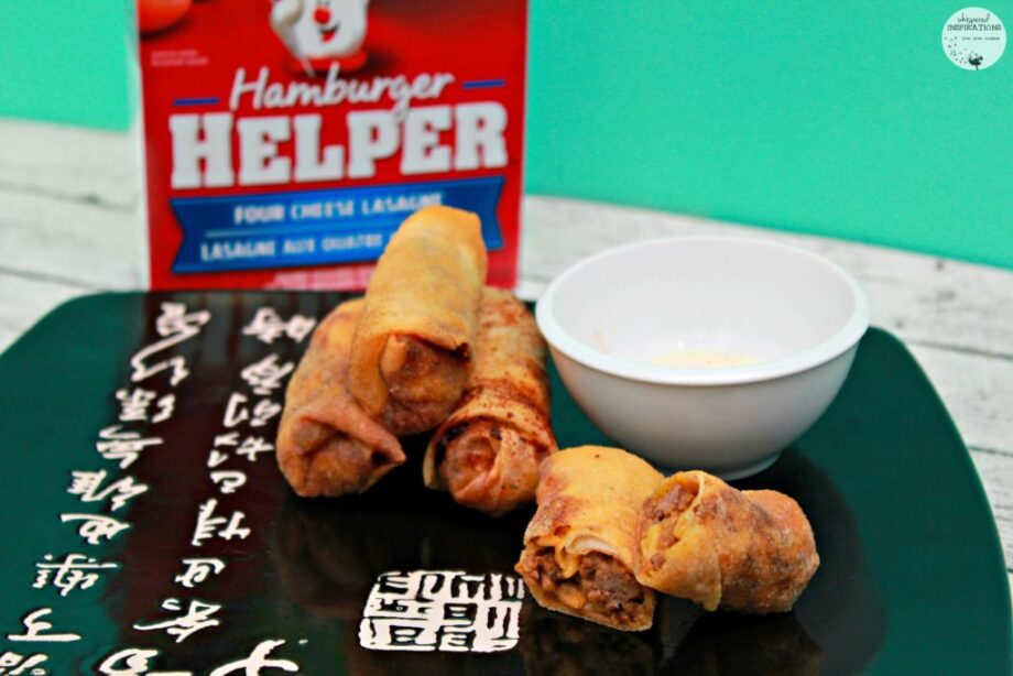 Four Cheese Lasagne Spring Rolls - Whispered Inspirations