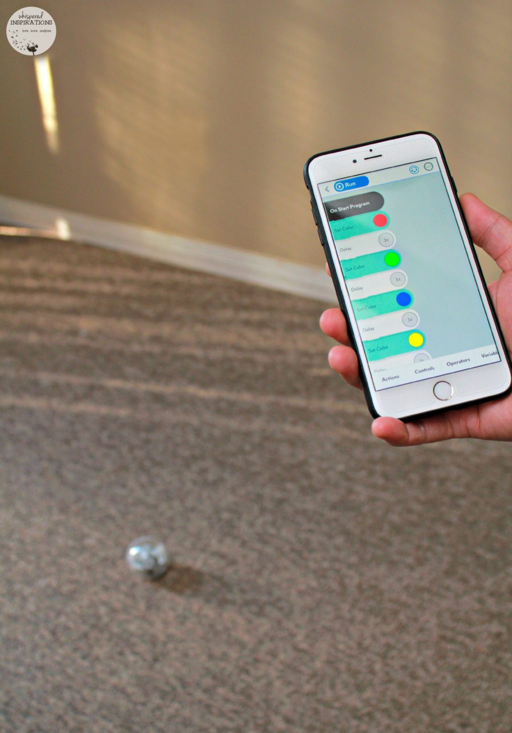 Sphero SPRK Edition: A Robotic Toy That Helps Kids Code & Have Fun ...