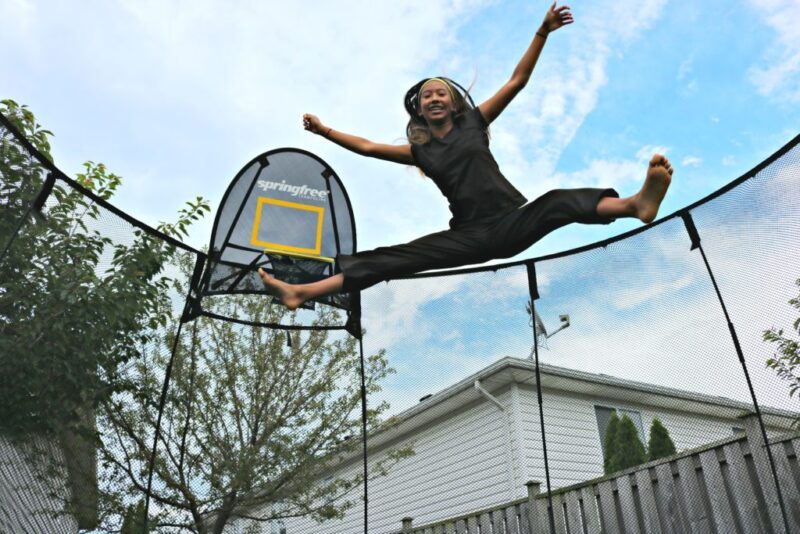 Our Bouncy Summer So Far + the Springfree Trampoline Summer Jumpoff ...