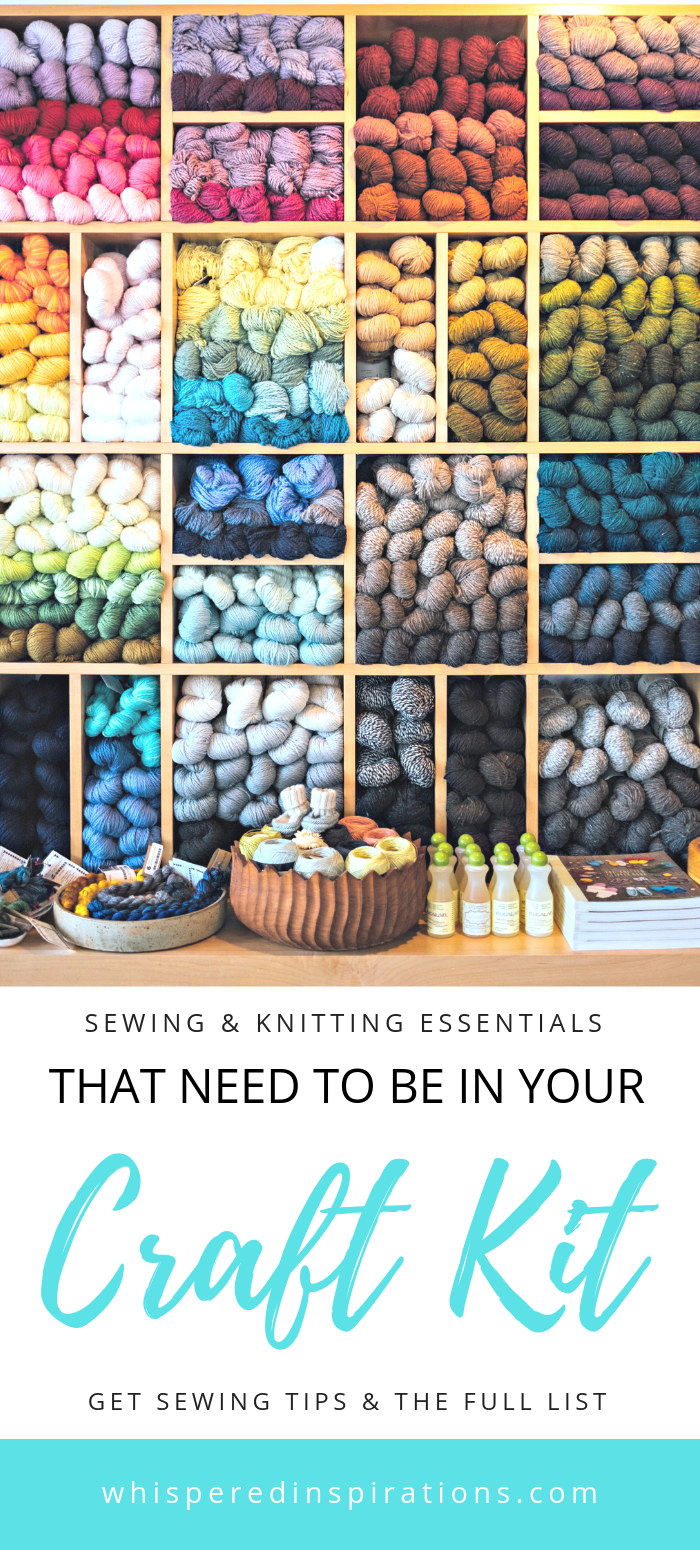 Essentials That Need to Be in Your Craft Kit - Whispered Inspirations