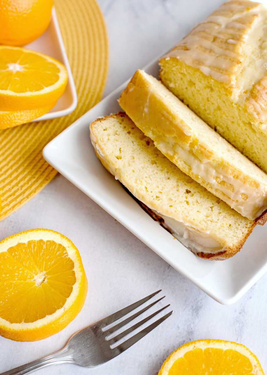 Easy and Delicious Glazed Orange Bread - Whispered Inspirations
