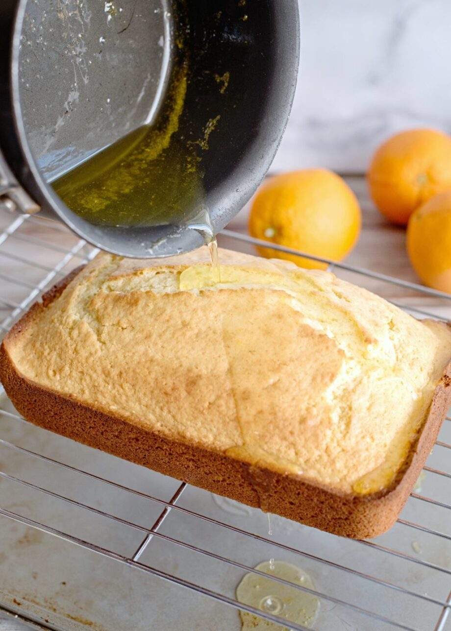 Easy and Delicious Glazed Orange Bread - Whispered Inspirations