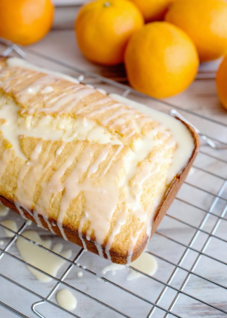 Easy and Delicious Glazed Orange Bread - Whispered Inspirations