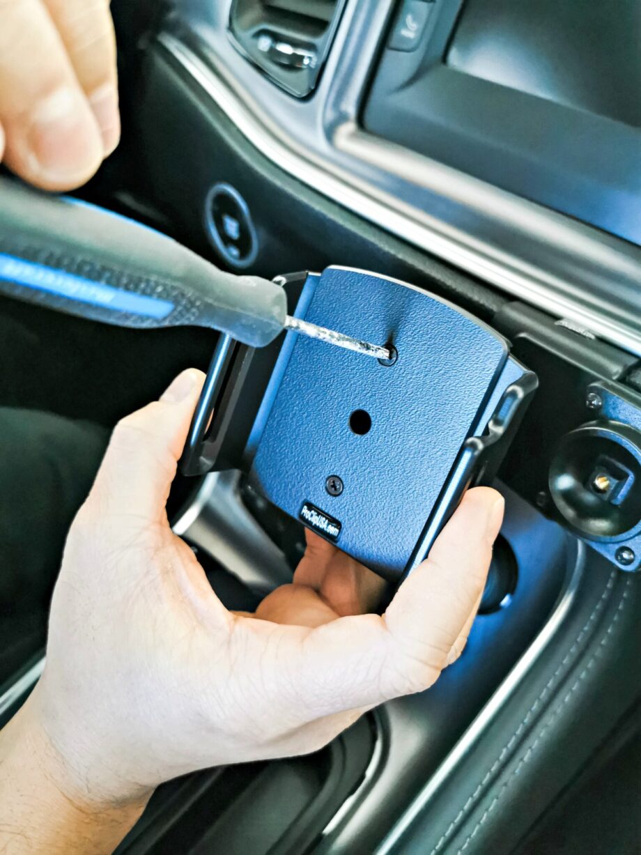 How to Install a ProClip Custom Phone Holder for Your Dodge Challenger ...