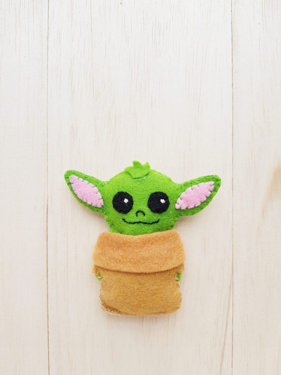 DIY Baby Yoda Plushie Tutorial - Whispered Inspirations
