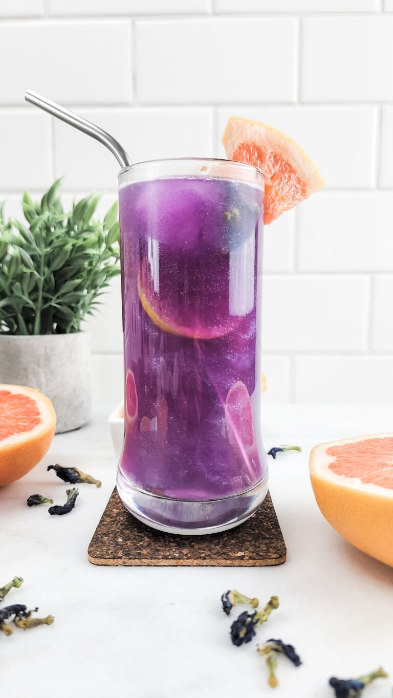 Magical Color-Changing Hibiscus & Pea Tea Galaxy Tea Refresher ...